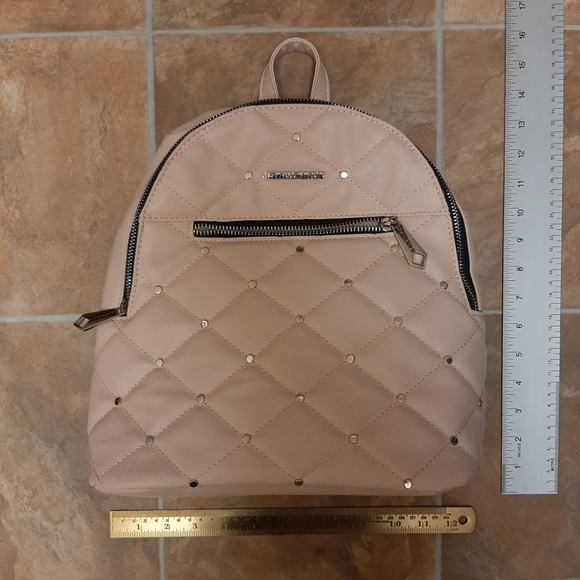 Rampage | Bags | Rampage Nwot Pink Studded Quilted Mini Backpack | Poshmark